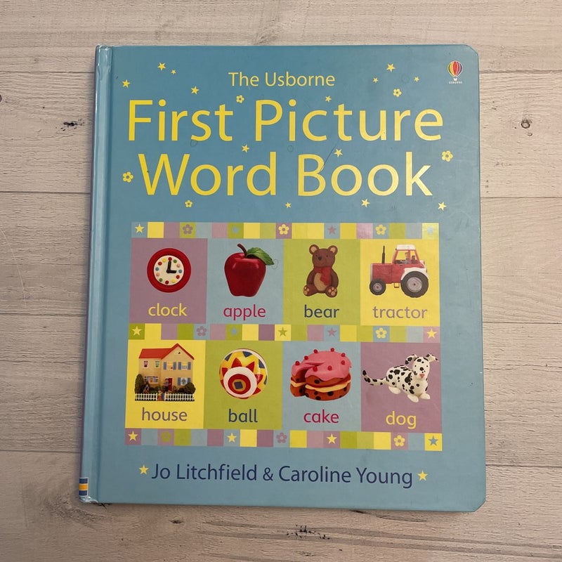First Picture Word Book by Caroline Young, Hardcover | Pangobooks