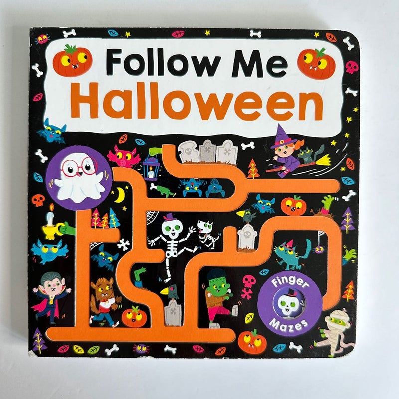Follow Me Halloween, Finger Mazes by , Hardcover | Pangobooks