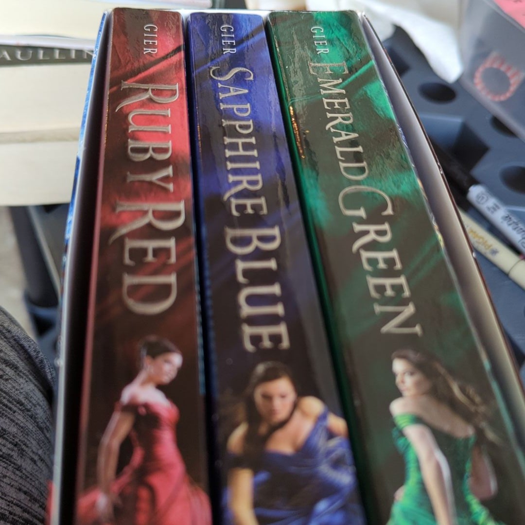 The Ruby Red Trilogy Boxed Set by Kerstin Gier, Anthea Bell