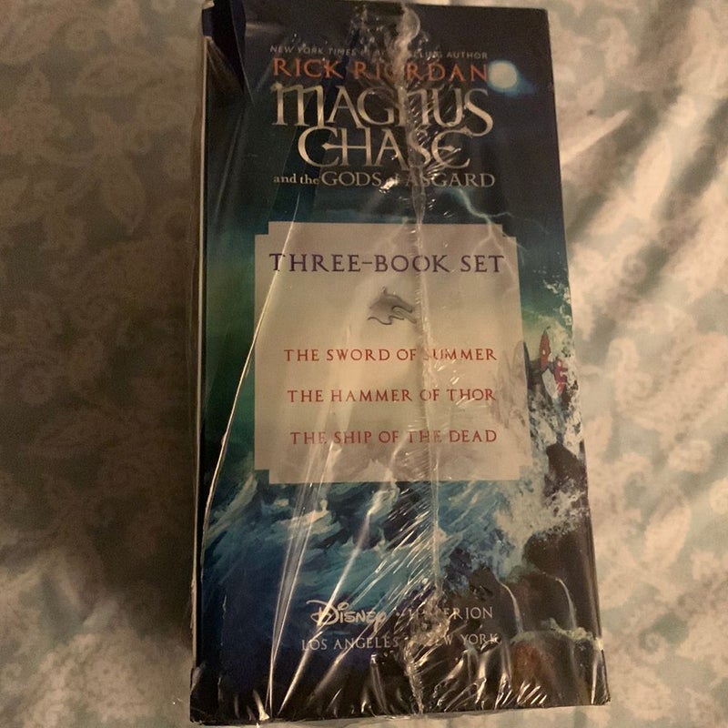 Magnus Chase and the Gods of Asgard Paperback Boxed Set by Rick Riordan ...