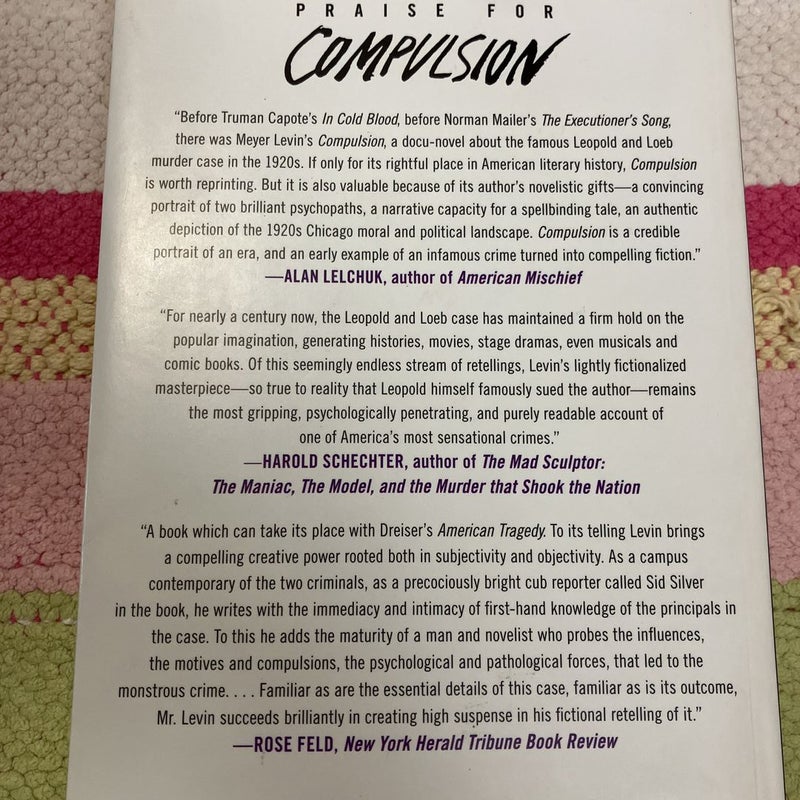 Compulsion by Meyer Levin, Marcia Clark, Gabriel Levin