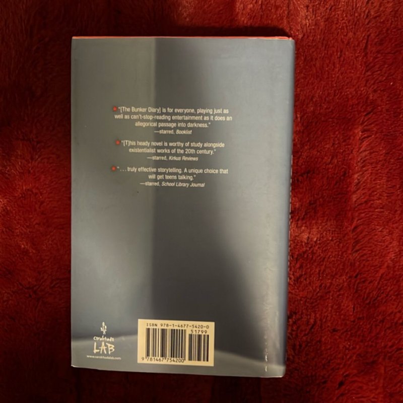 The Bunker Diary by Kevin Brooks