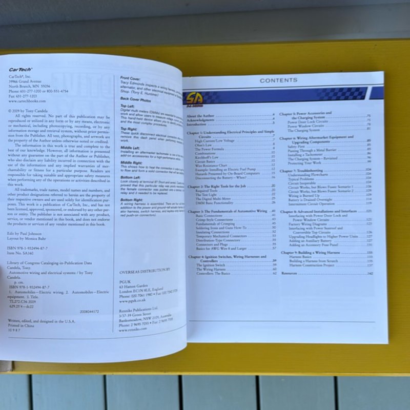 Automotive Wiring and Electrical Systems by Tony Candela