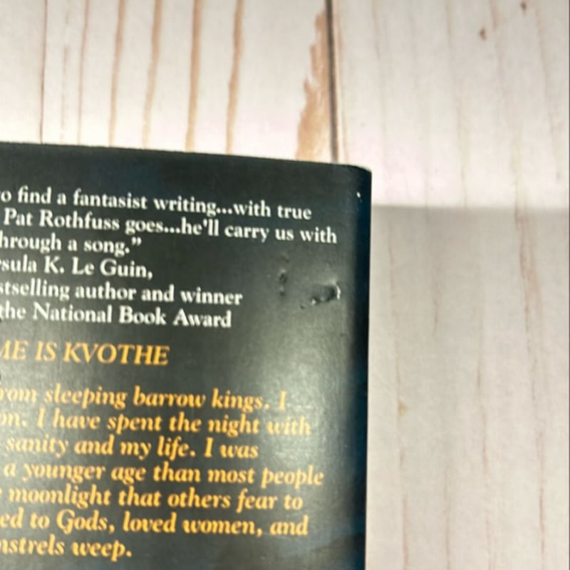 The Name of the Wind by Patrick Rothfuss, Paperback | Pangobooks