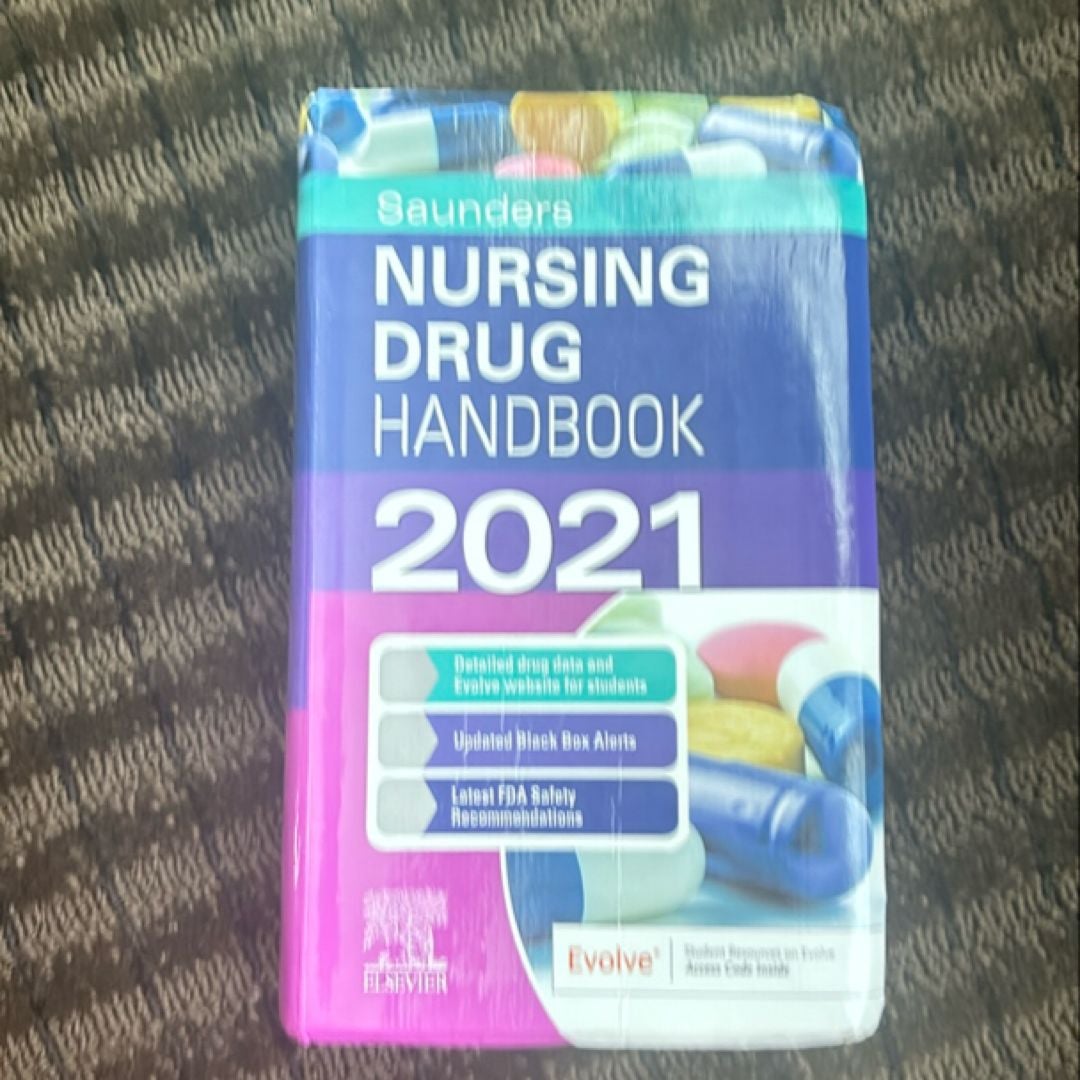 Saunders Nursing Drug Handbook 2021 by Robert J. Kizior, Keith Hodgson