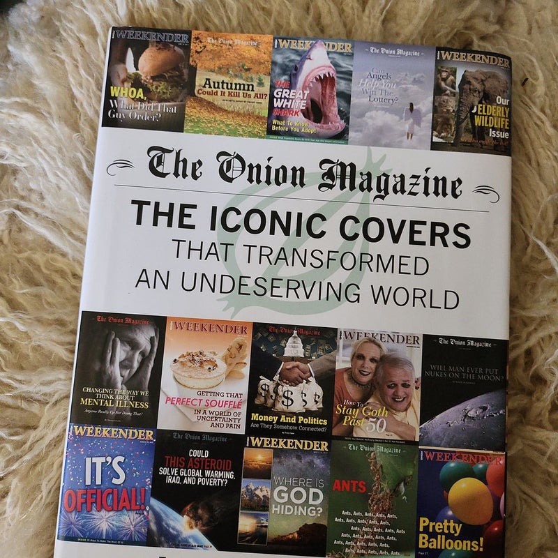 The Onion The Ironic Covers coffee table book by The onion, Hardcover ...