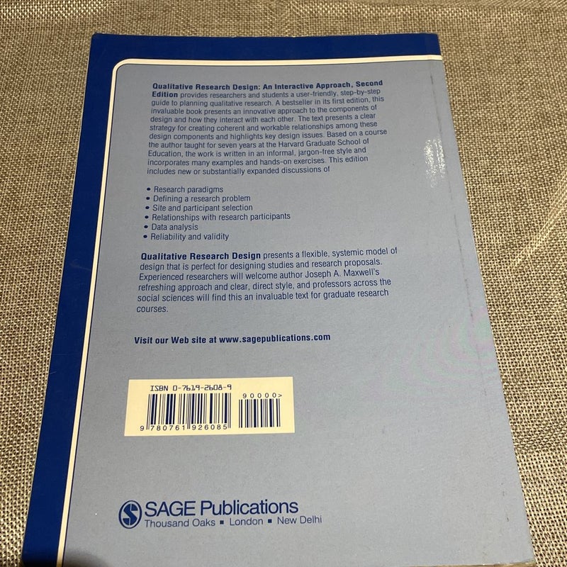 Qualitative Research Design by Joseph A. Maxwell, Paperback | Pangobooks