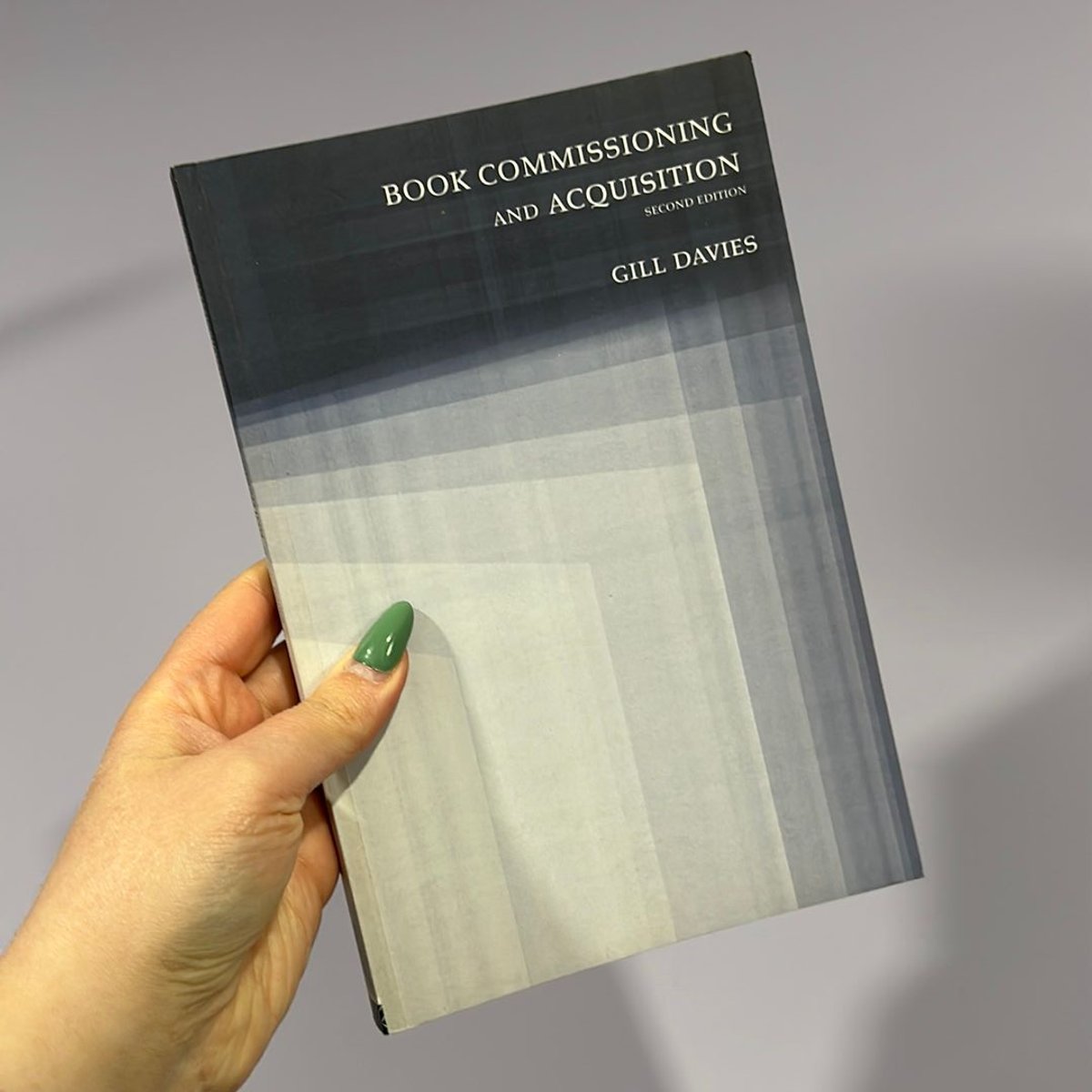 Book Commissioning and Acquisition by Gill Davies