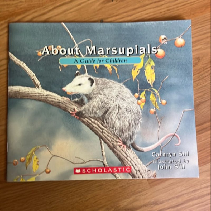 About Marsupials by Cathryn Sill, Paperback | Pangobooks