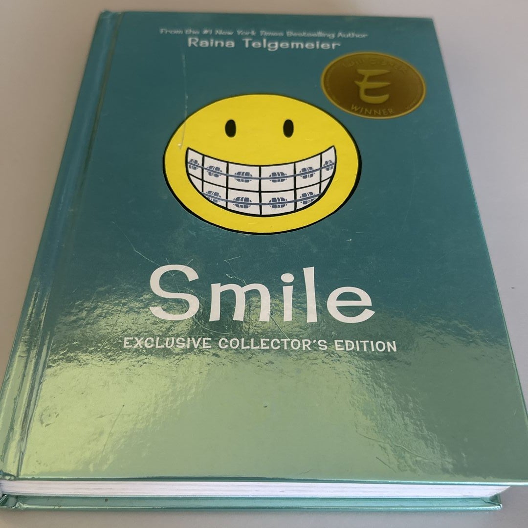 Raina Telgemeier Smile Book Cover