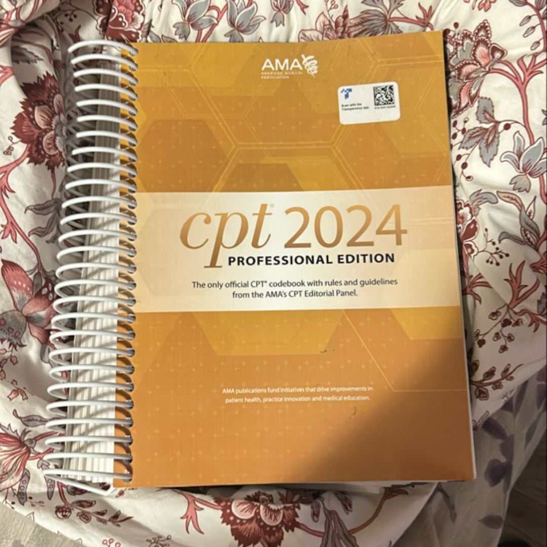 CPT Professional 2024 by American Medical Association