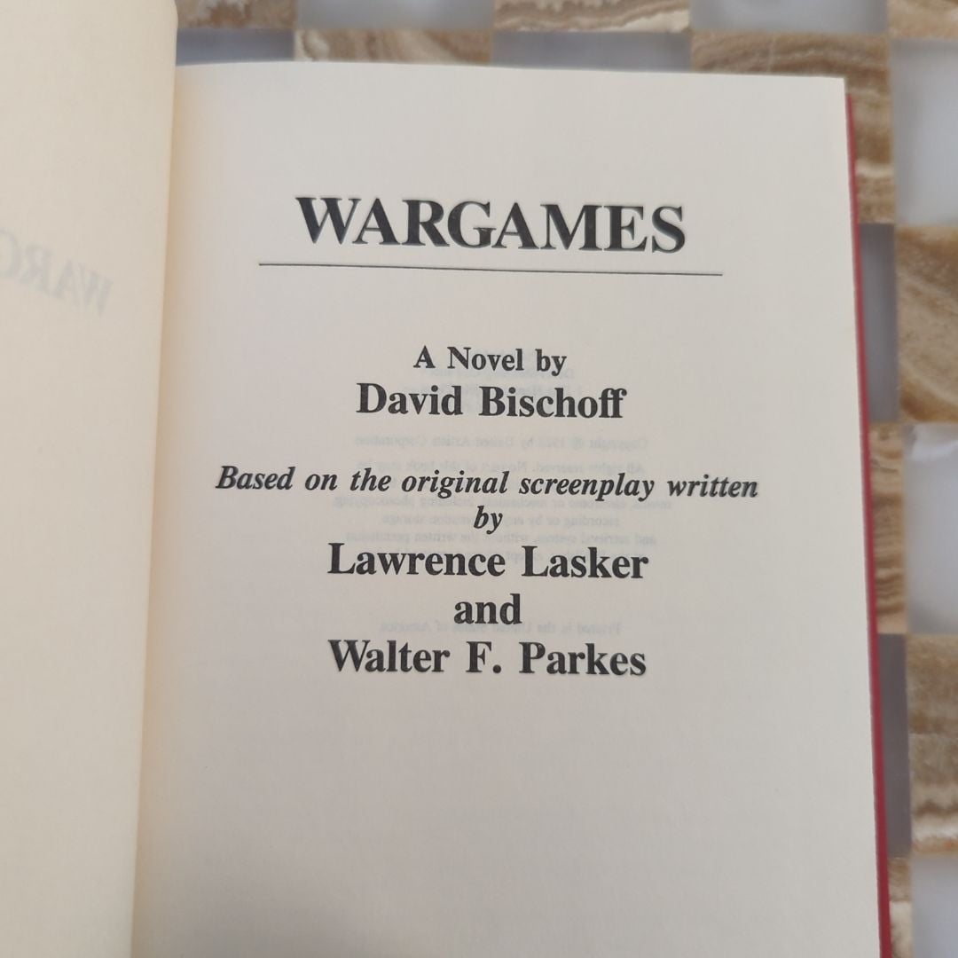 Wargames by David Bischoff, Hardcover | Pangobooks