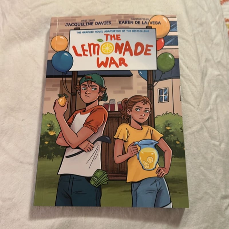 The Lemonade War Graphic Novel by Jacqueline Davies