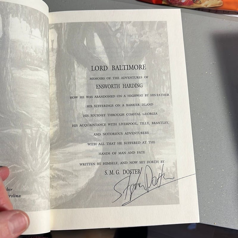 Lord Baltimore by Stephen Doster, Hardcover | Pangobooks