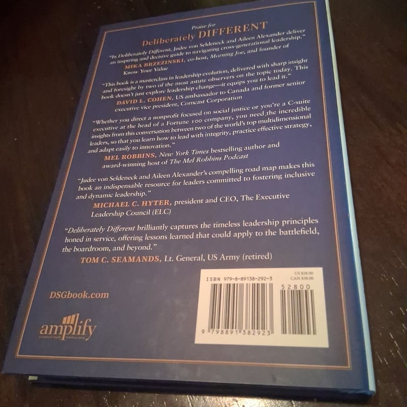 Deliberately Different by Judith M. von Seldeneck, Aileen K. Alexander