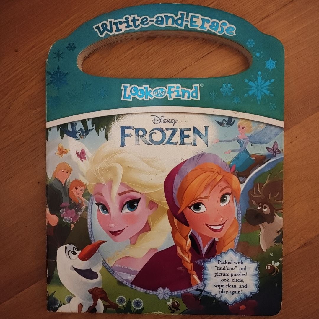 Disney Frozen: Write-And-Erase Look and Find by PI Kids