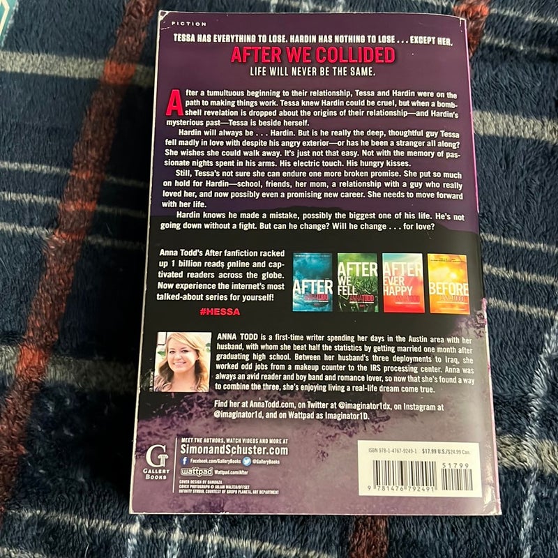 The after Collection by Anna Todd