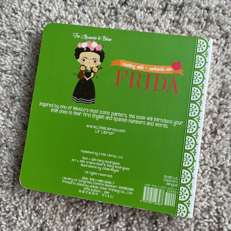Counting with/Contando con Frida by Patty Rodriguez, Hardcover | Pangobooks