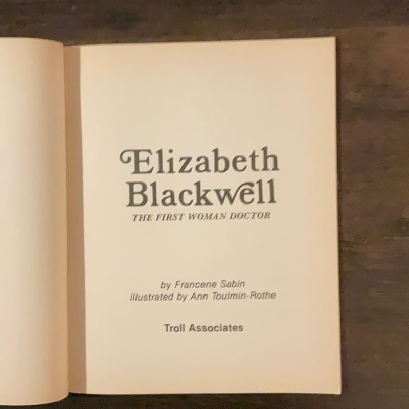 Elizabeth Blackwell by Troll Associates , Paperback | Pangobooks