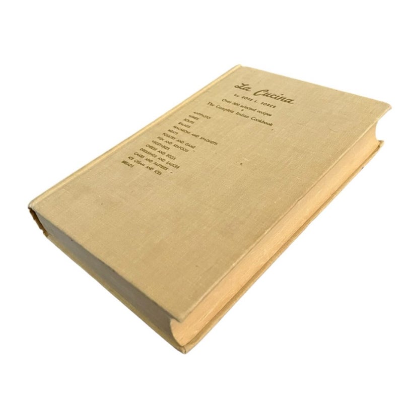 The Complete Italian Cookbook La Cucina by Rose L. Sorce, Hardcover ...