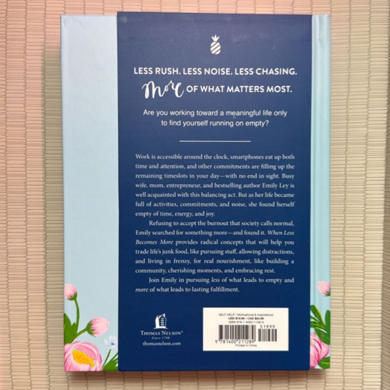 When Less Becomes More by Emily Ley