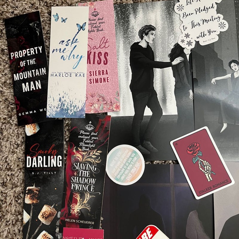 Special edition book box swag by Sj tilly, Hd Carlton, Shantel tessier ...