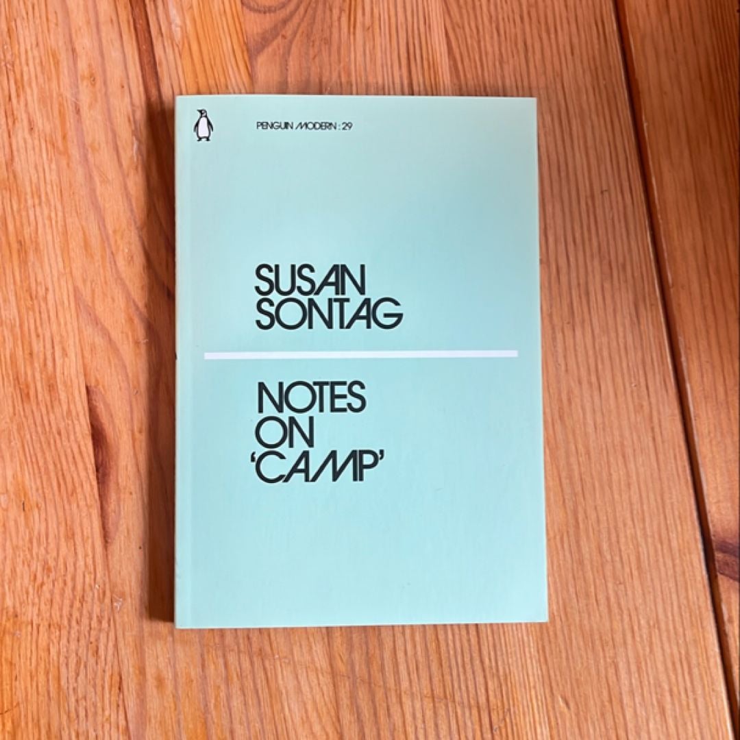 Notes on Camp by Susan Sontag