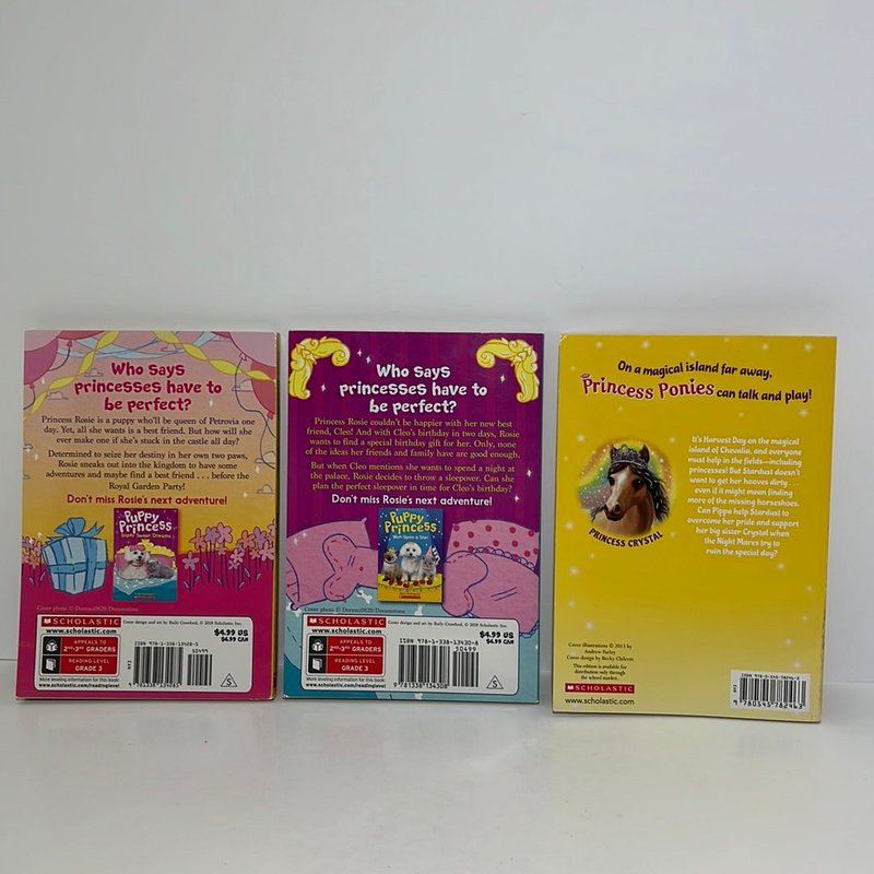 Children’s (3 Book) Princess Animals Bundle:Princess Ponies The Special ...