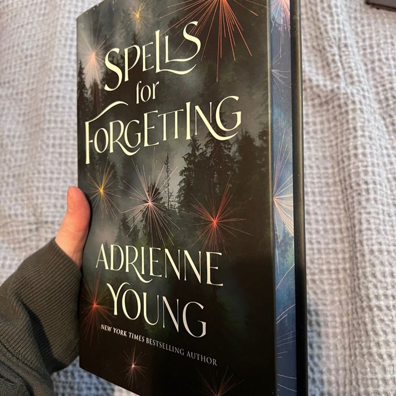 Spells for Forgetting - fairyloot signed special edition by Adrienne ...