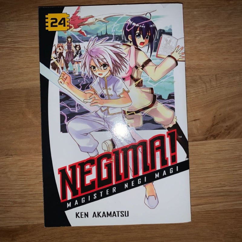 Negima! Magister Negi Magi Manga Volume 24 by Ken Akamatsu , Paperback | Pangobooks
