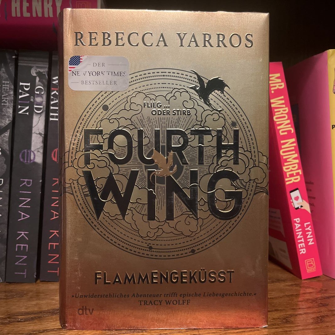 German Fourth Wing Flammengeküsst by Rebecca Yarros, Paperback | Pangobooks
