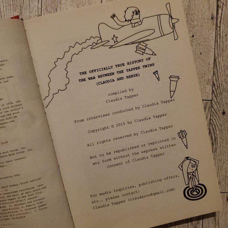 The Tapper Twins Go to War (with Each Other) by Geoff Rodkey