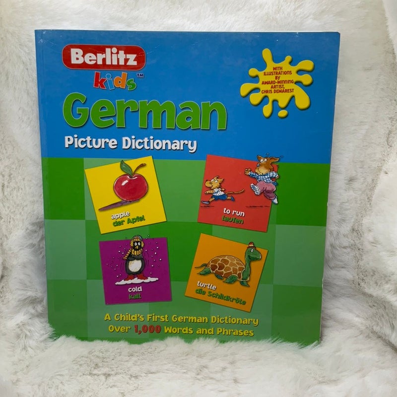 German - Berlitz Picture Dictionary Kids by Chris Demarest, Paperback ...