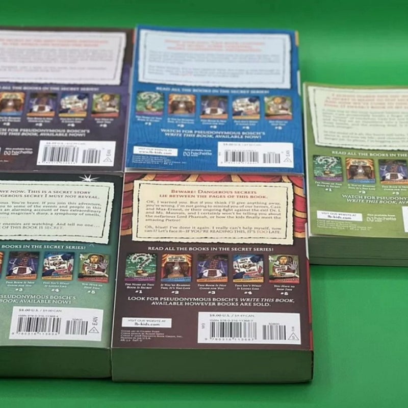 The Secret Series Complete Collection by Pseudonymous Bosch