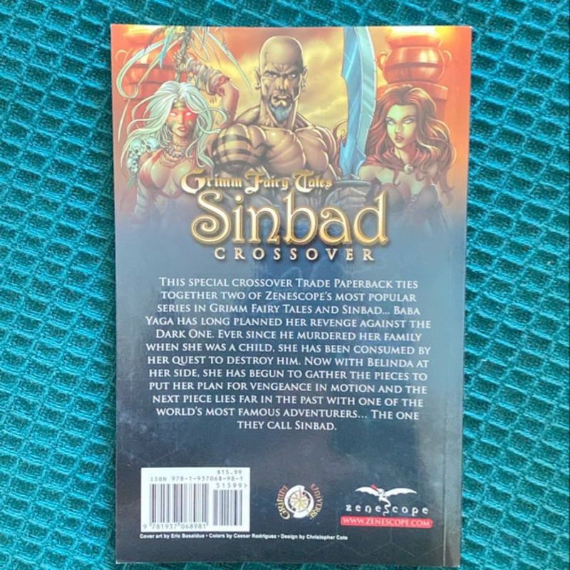 Sinbad by Zenescope, Joe Brusha, Eric Basaldua