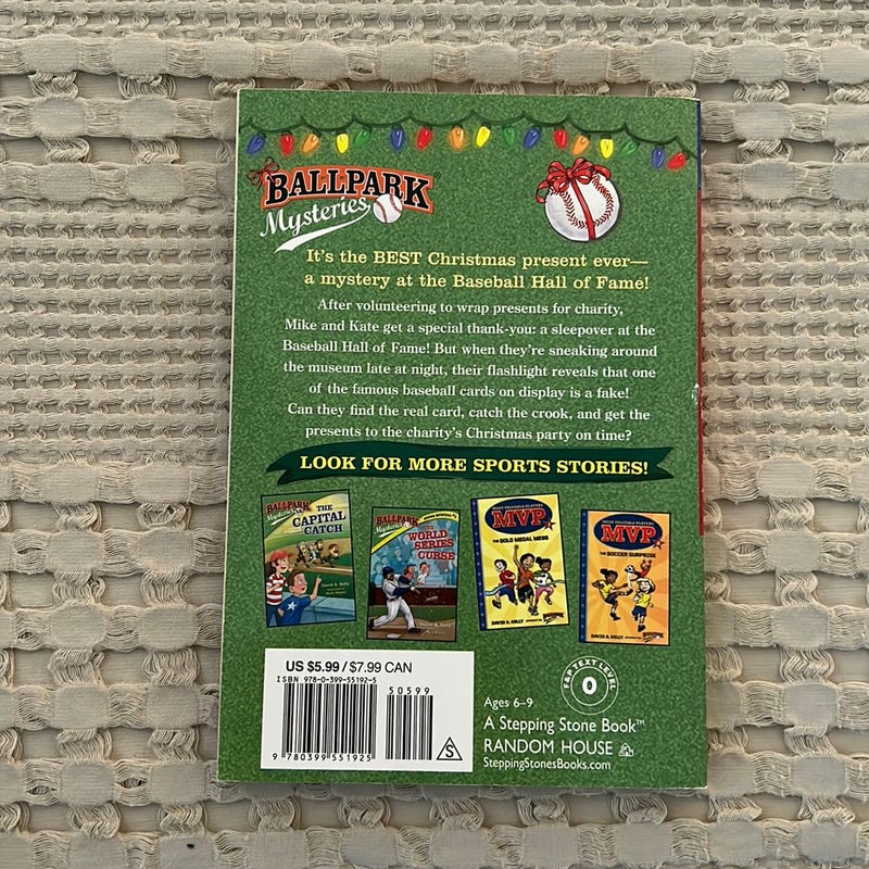 Ballpark Mysteries Super Special #2: Christmas in Cooperstown by David ...