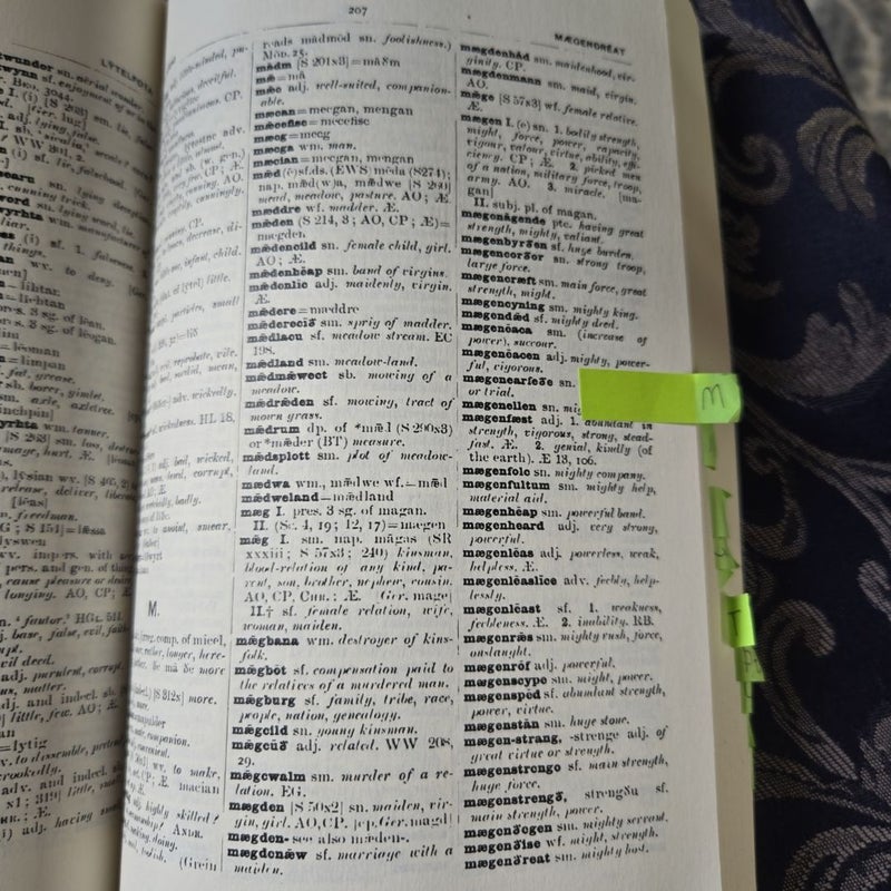 A Concise Anglo-Saxon Dictionary by J. r. Clark-Hall, J. R. Clark-Hall