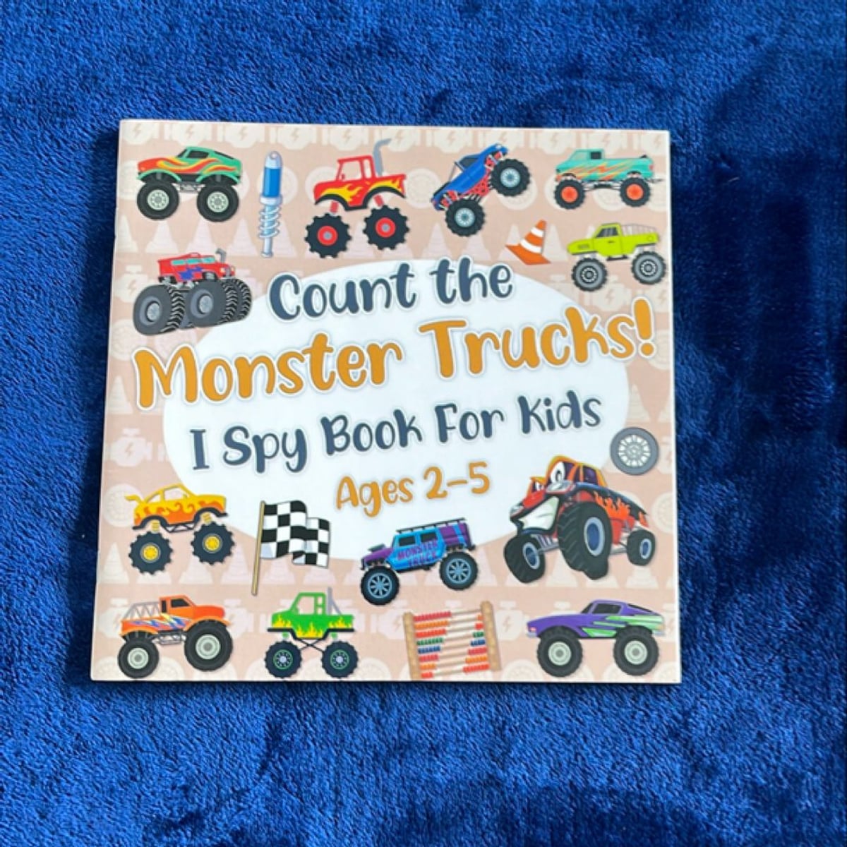 Count the Monster Trucks! I Spy Book for Kids Ages 2-5 by Jasper ...