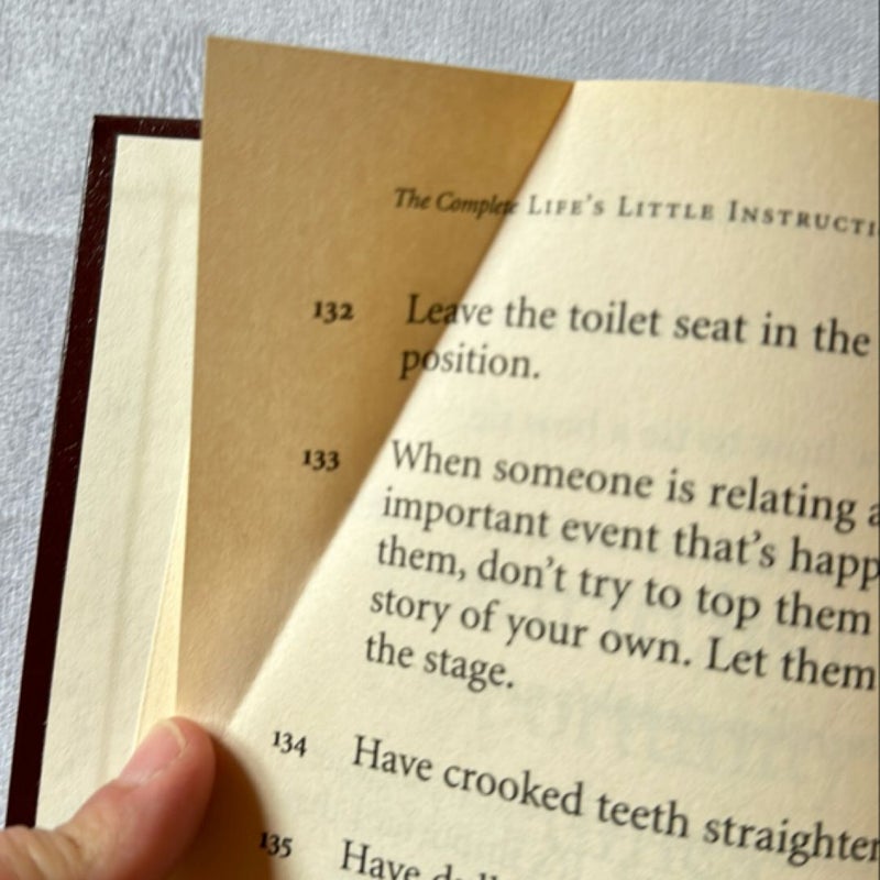 The Complete Life's Little Instruction Book® by H. Jackson Brown