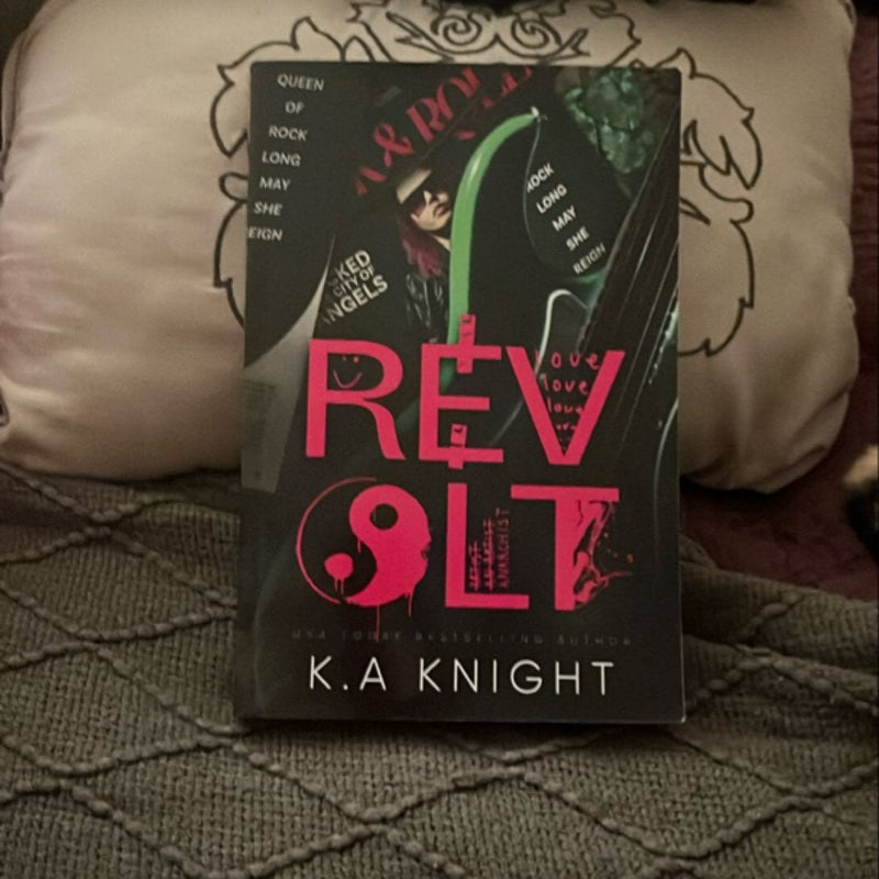Revolt ** SIGNED** by K. A. Knight, Paperback | Pangobooks
