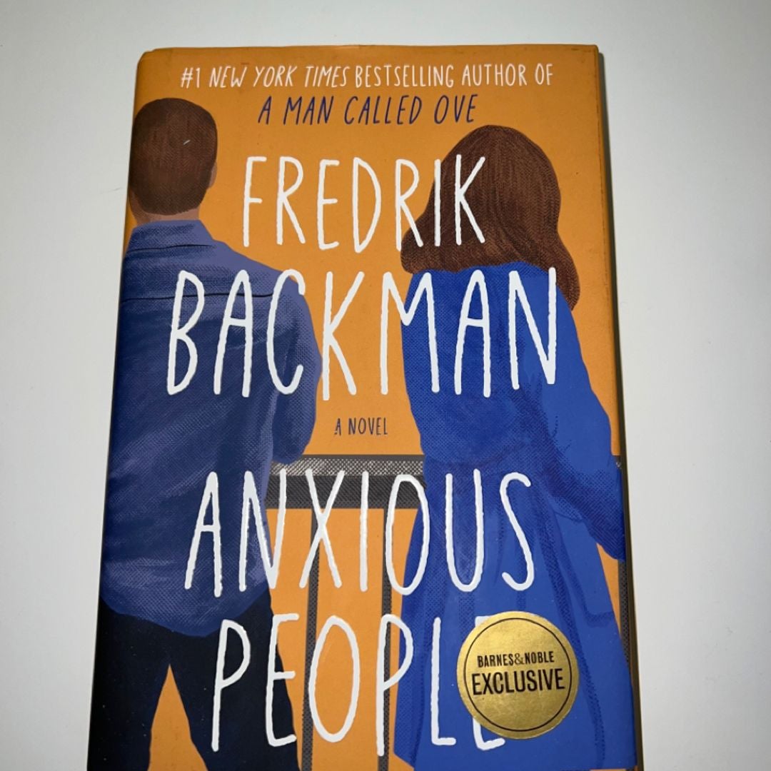 Anxious People Barnes and Noble Exclusive OOP by Fredrik Backman ...