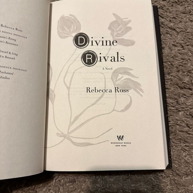 Divine Rivals by Rebecca Ross, Hardcover | Pangobooks