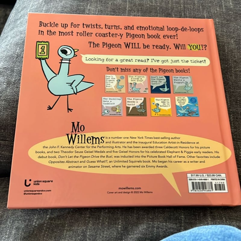 The Pigeon Will Ride the Roller Coaster! by Mo Willems