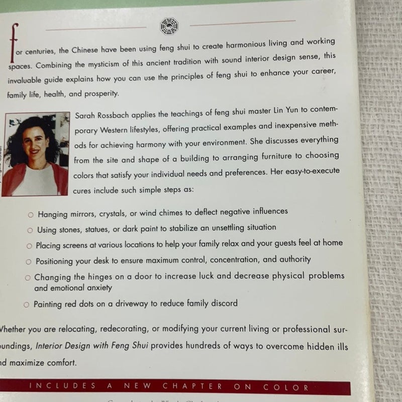 Interior Design with Feng Shui by Sarah Rossbach, Paperback | Pangobooks