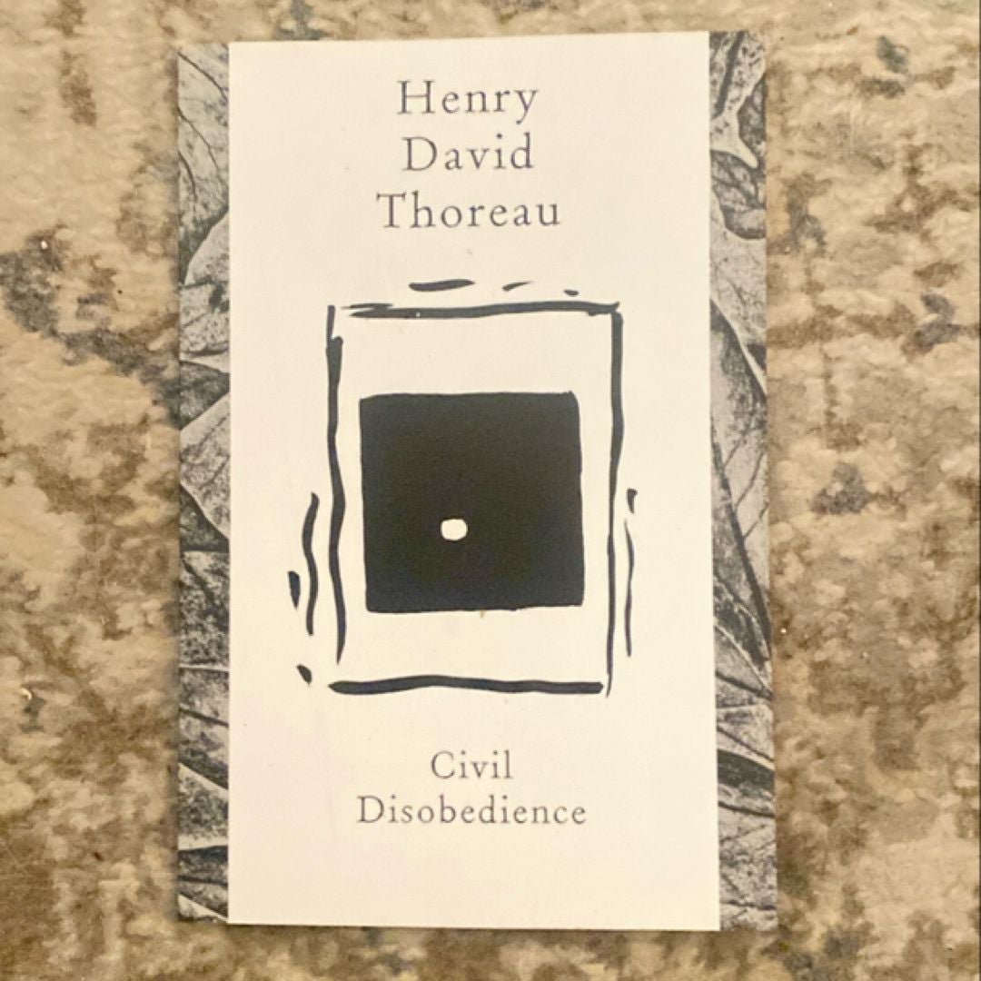 Civil Disobedience by Henry David Thoreau, Paperback | Pangobooks