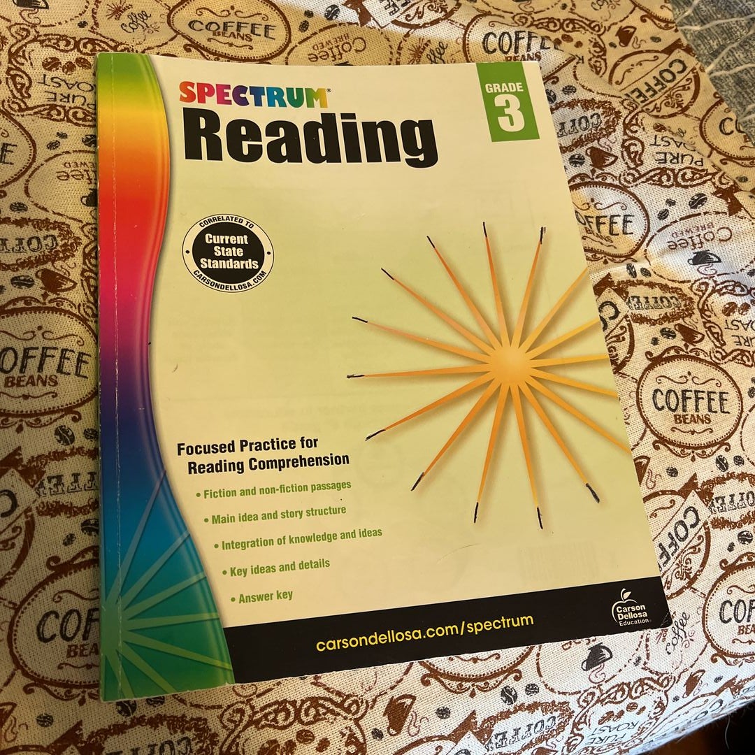 Reading, Grade 3 by Spectrum