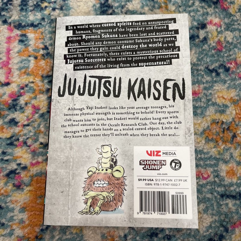 Jujutsu Kaisen, Vol. 1 by Gege Akutami, Paperback | Pangobooks