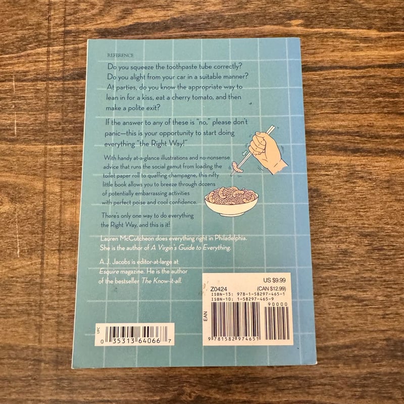 The Right Way by Lauren McCutcheon, A. J. Jacobs