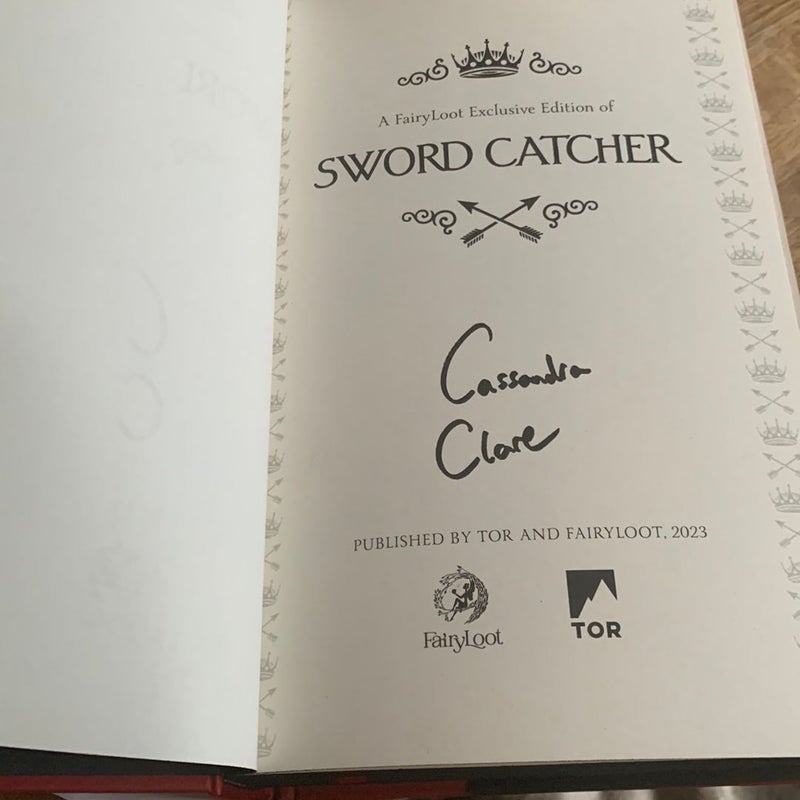Sword catcher -fairyloot edition by Cassandra Clare , Hardcover ...