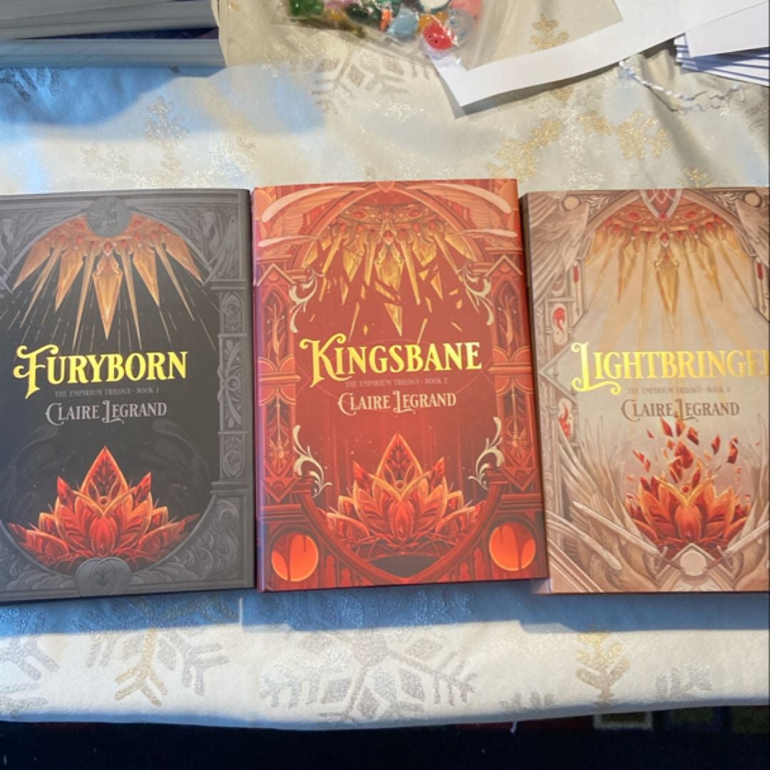 The Empirium Trilogy (Illumicrate) by Claire Legrand, Hardcover ...